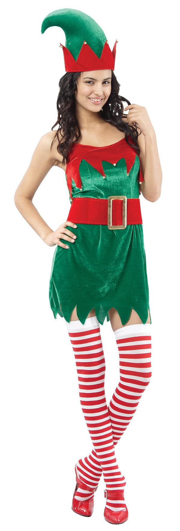 Déguisement Elfe Femme Noël Moncostume Ch